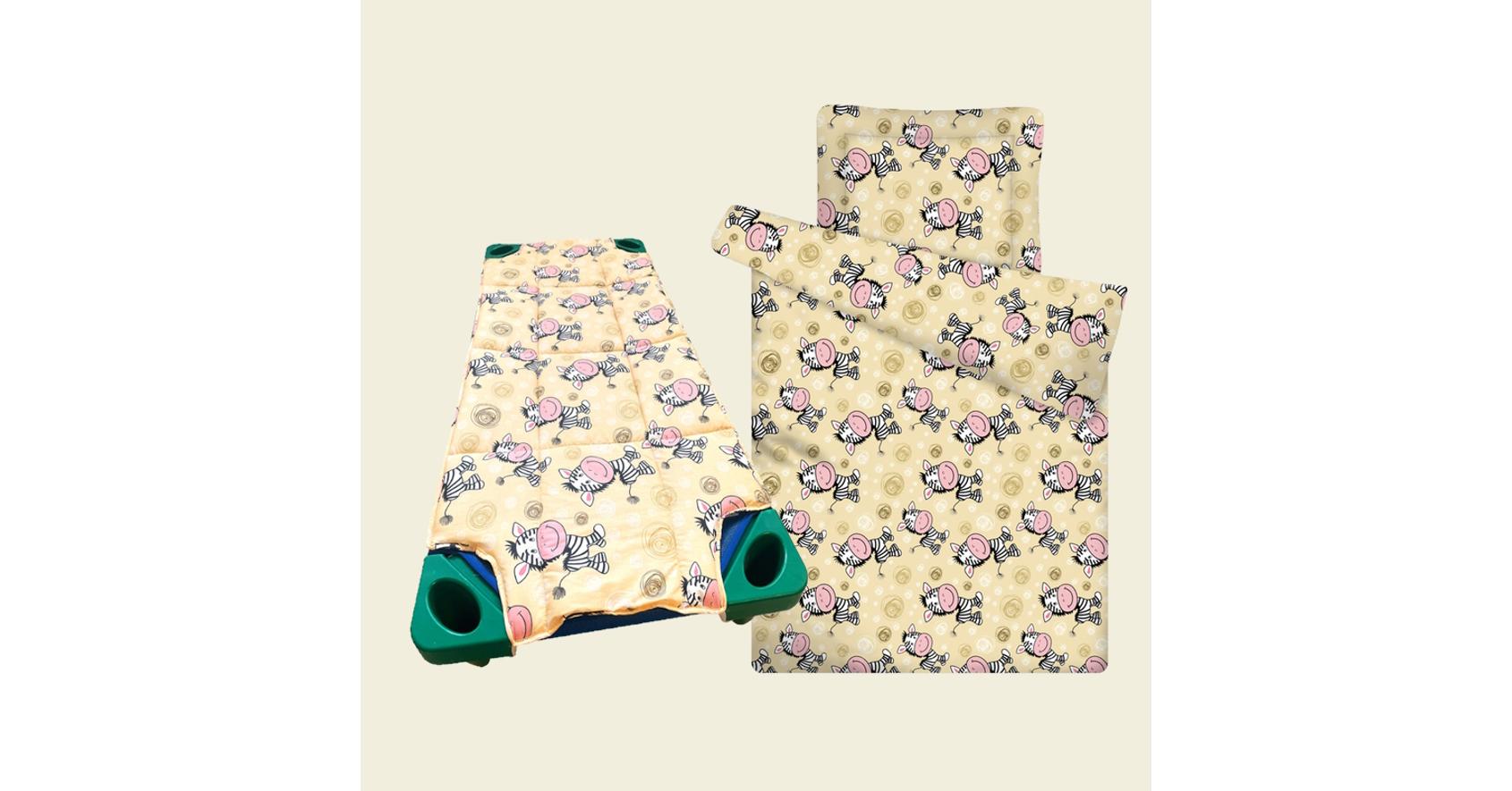 Zebrás sárga ovis kezdő komfort csomag