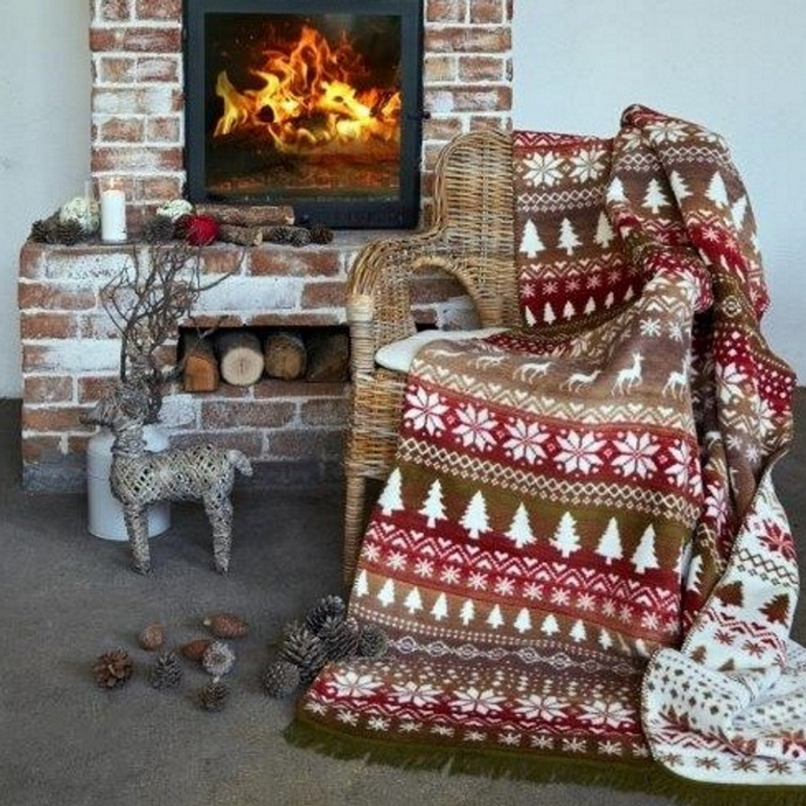 Klasszikus karácsonyi pléd